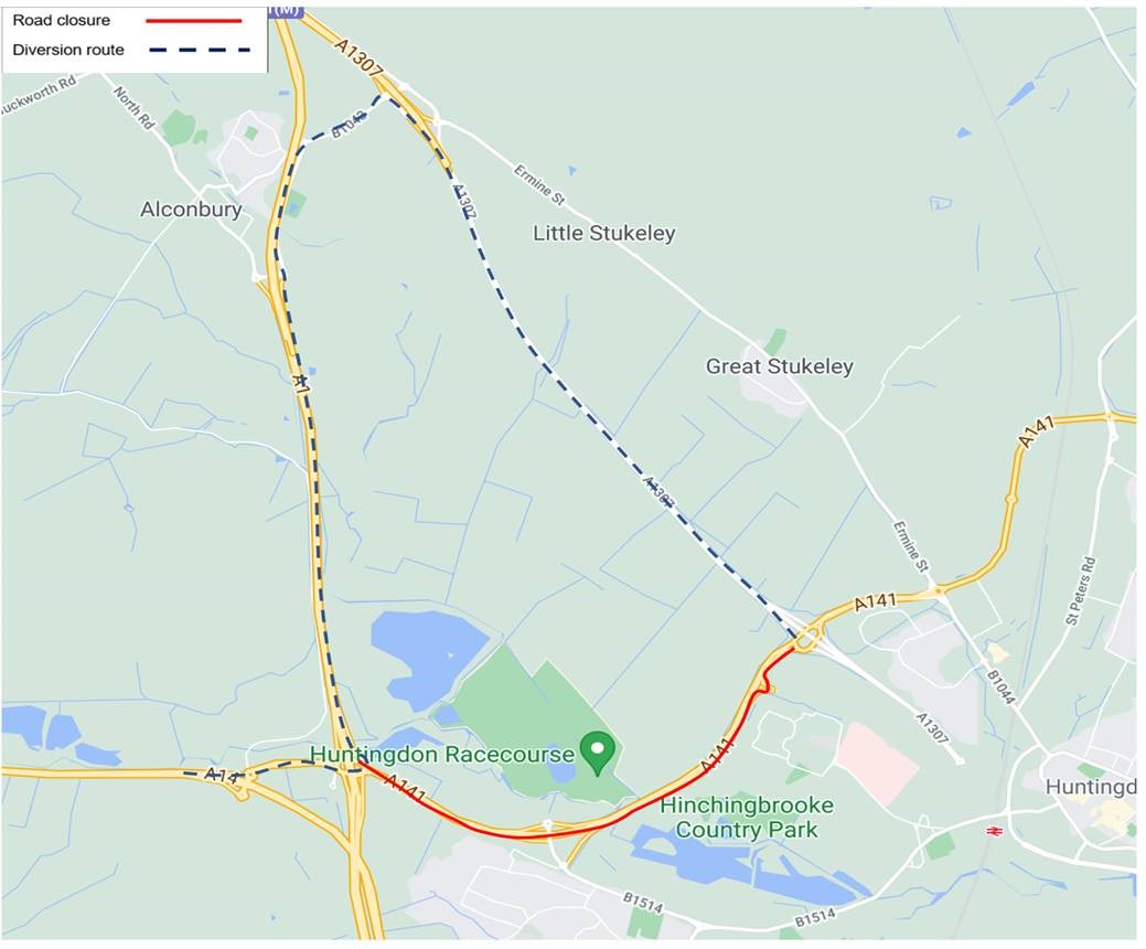 Highways England Roadworks Notification – Hilton Parish Council